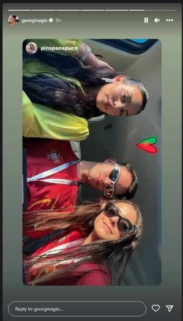 فک و فامیل رونالدو در جام جهانی قطر 2022 عکس